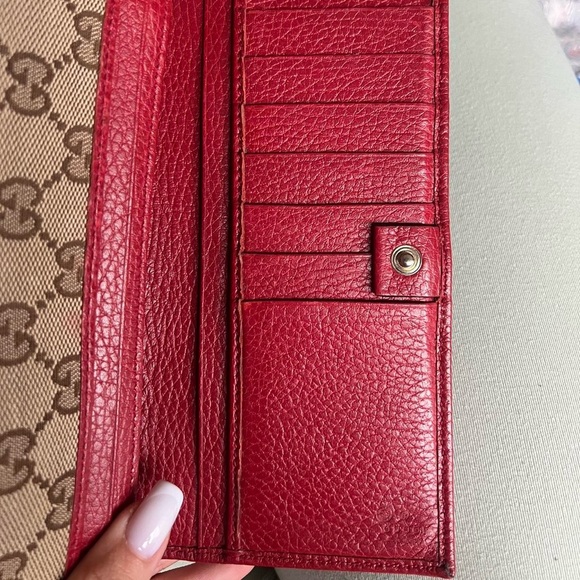 Gucci | Bags | Gucci Guccisima Folding Long Wallet | Poshmark